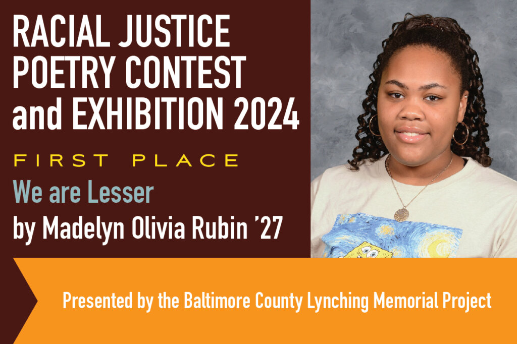 Ninth Grader Olivia Rubin Wins First Place in Racial Justice Poetry ...