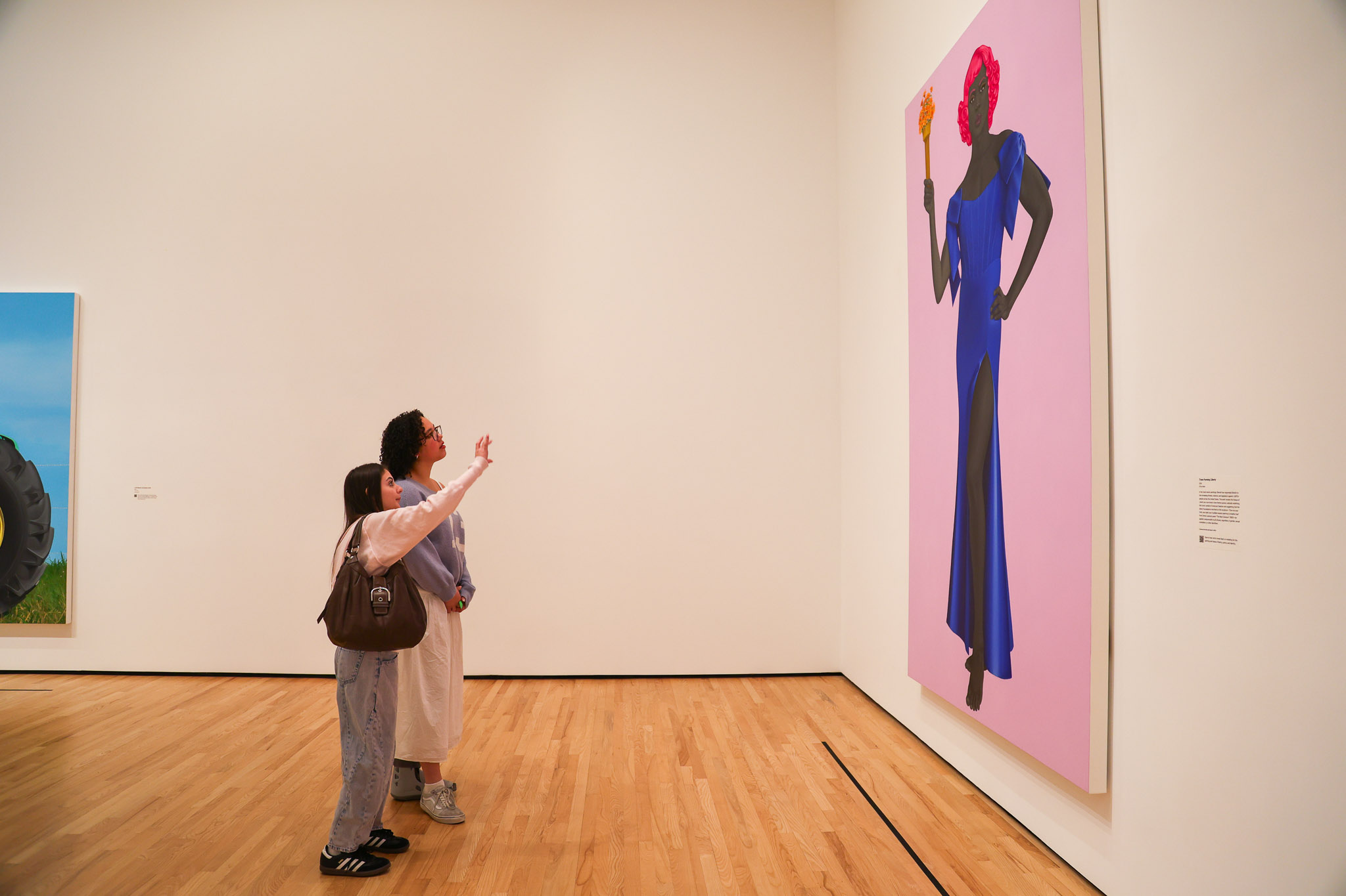 Upper School Classes Visit Amy Sherald's “American Sublime” Exhibition ...